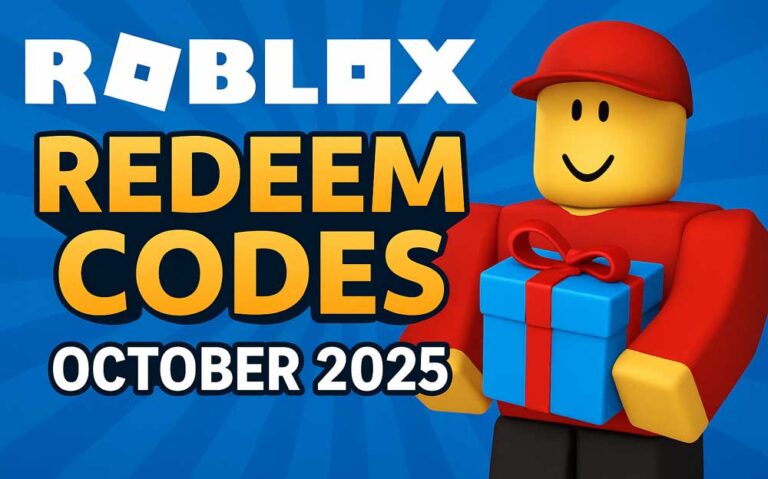 Roblox Redeem Codes (October 2025): Free Items, Robux, and How to ...