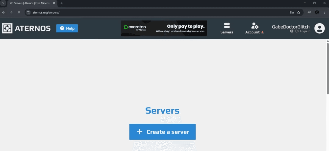 How to Make a Free Minecraft Server Using Aternos