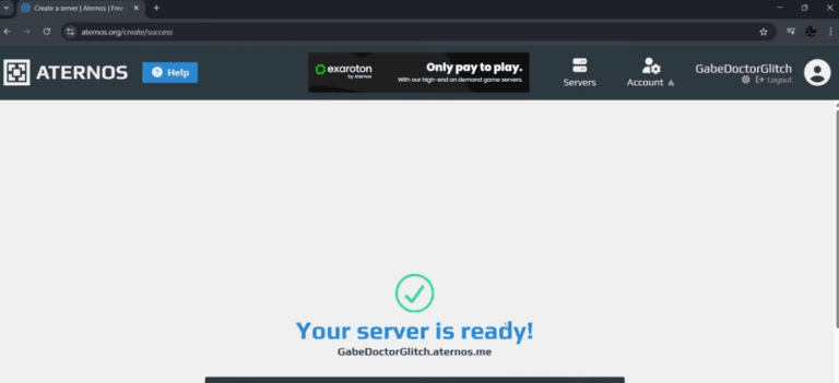 How to Make a Free Minecraft Server Using Aternos