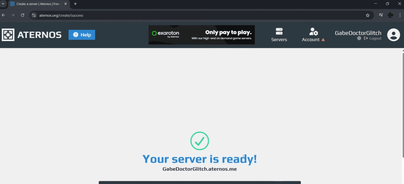 How to Make a Free Minecraft Server Using Aternos