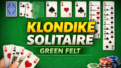 Klondike Solitaire Green Felt: Classic Card Game Guide