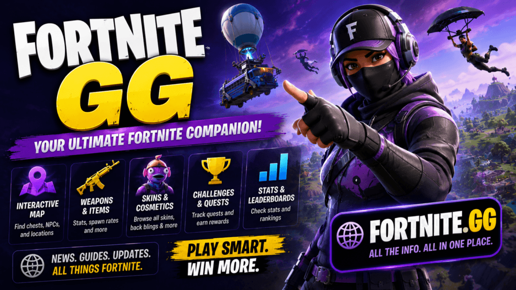 Fortnite GG: The Best Fortnite Tracker & Stats Site for USA Players (2026)