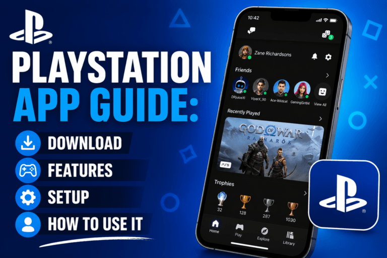 PlayStation App Guide: Download, Features, Setup, and How to Use It